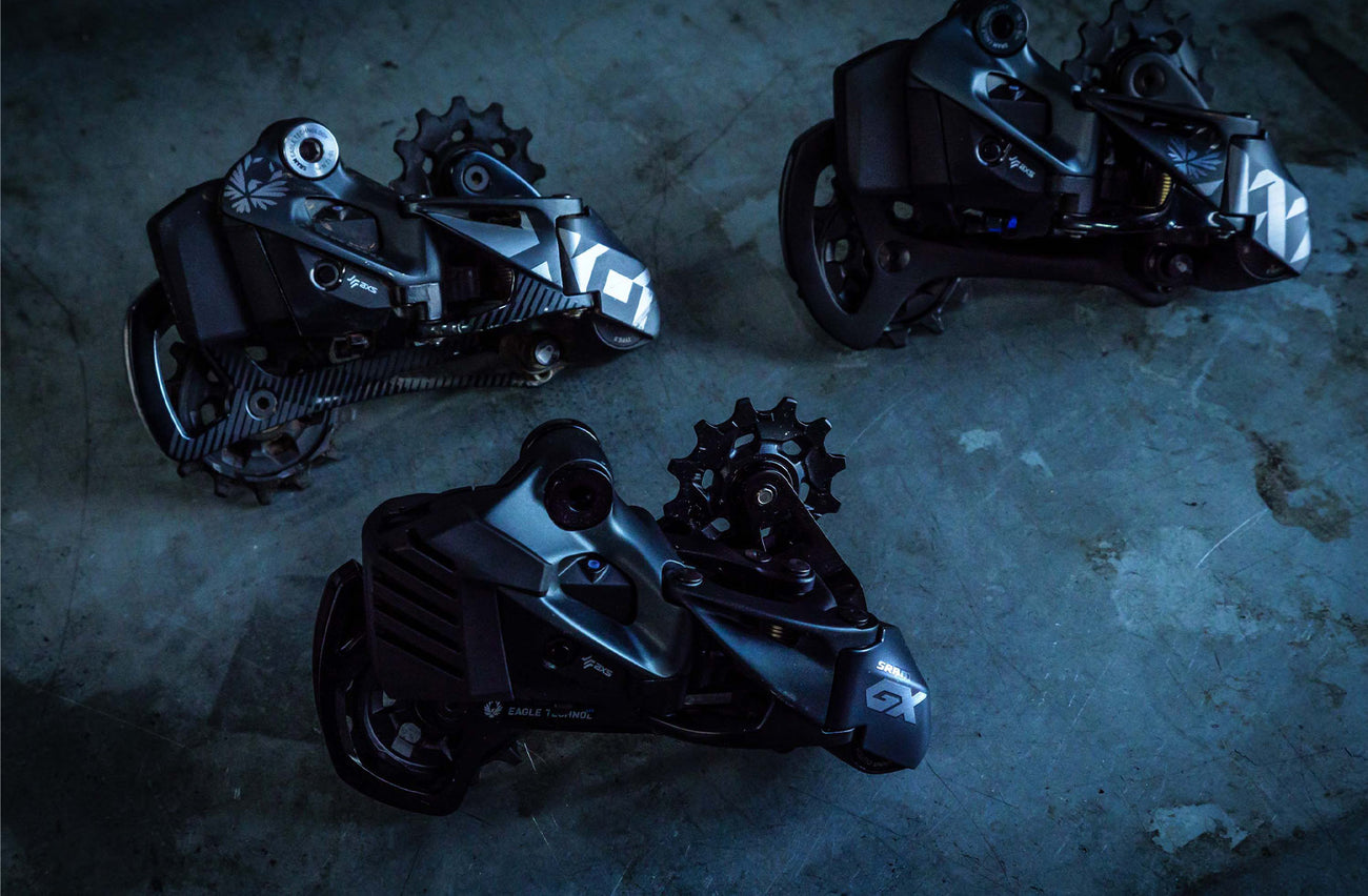 SRAM Eagle AXS Wireless Drivetrains Compared: GX vs. XX1 and X01