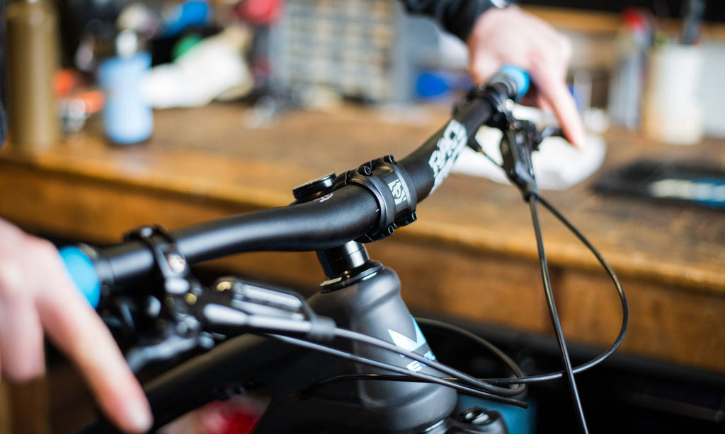 Mountain Bike Handlebar Setup