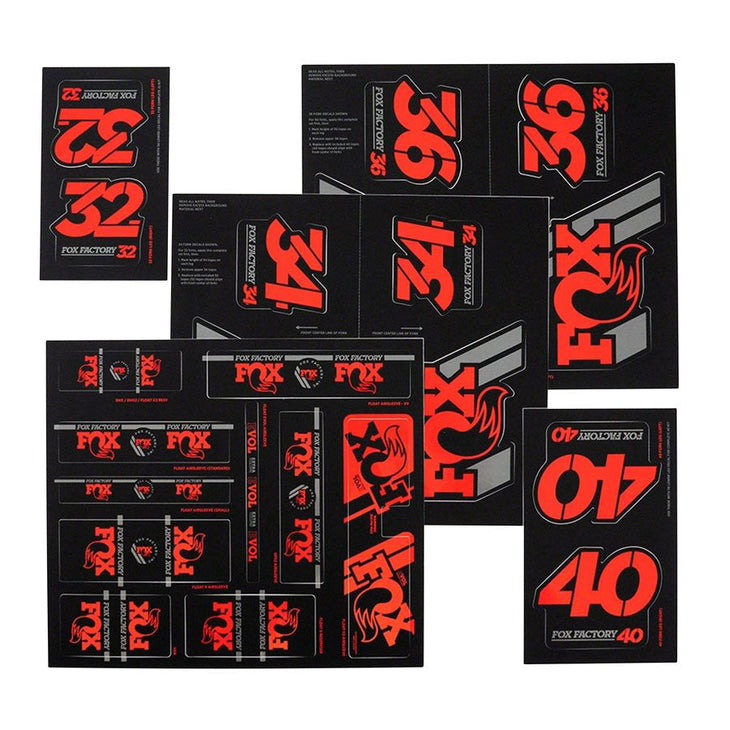 Heritage Decal Kit for Forks and Shocks - Fanatik Bike Co.