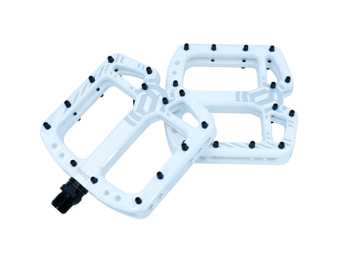 Deity TMAC Pedals White (Dark Room)