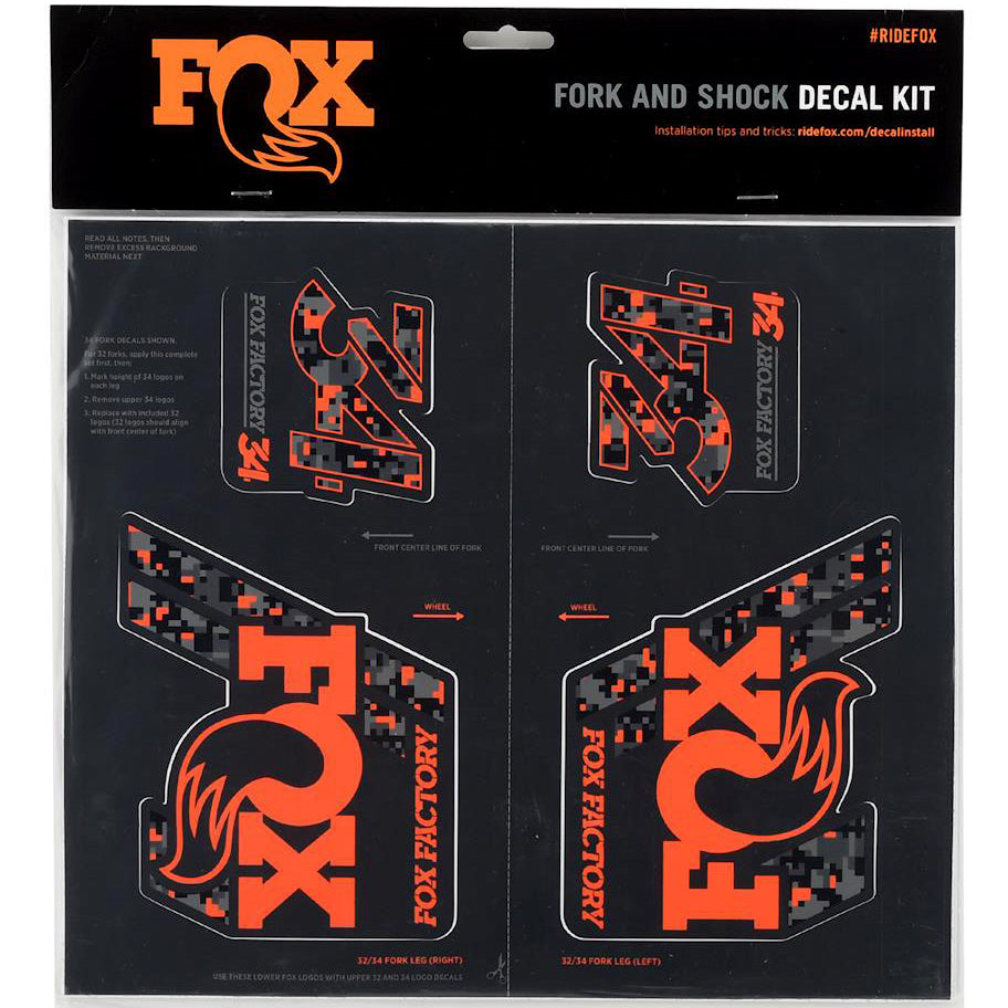 Heritage Decal Kit for Forks and Shocks - Fanatik Bike Co.