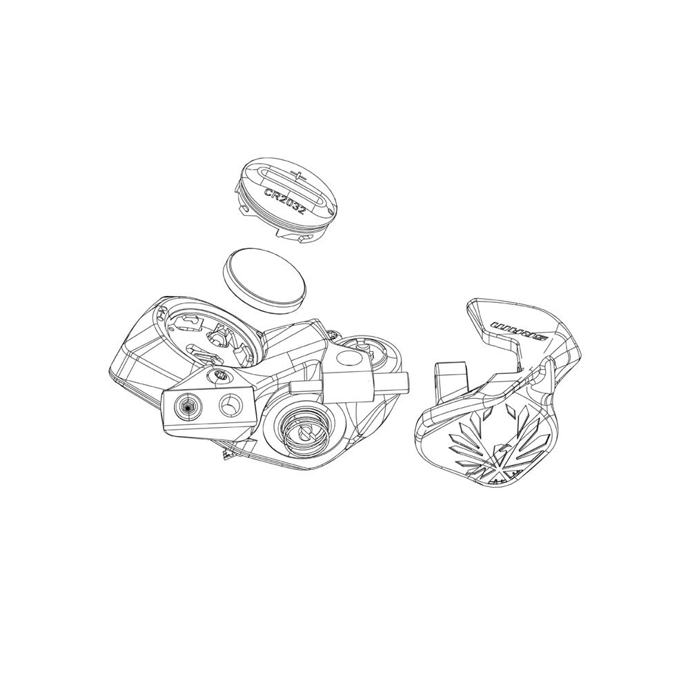 SRAM AXS POD ROCKER HMI PADDLE UPGRADE RIGHT (INCLUDING PIN, SCREWS ...