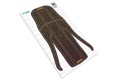 Ground Keeper Fox 36/38 Long Bolt-On Fender Decal Kit - Fanatik Bike Co.