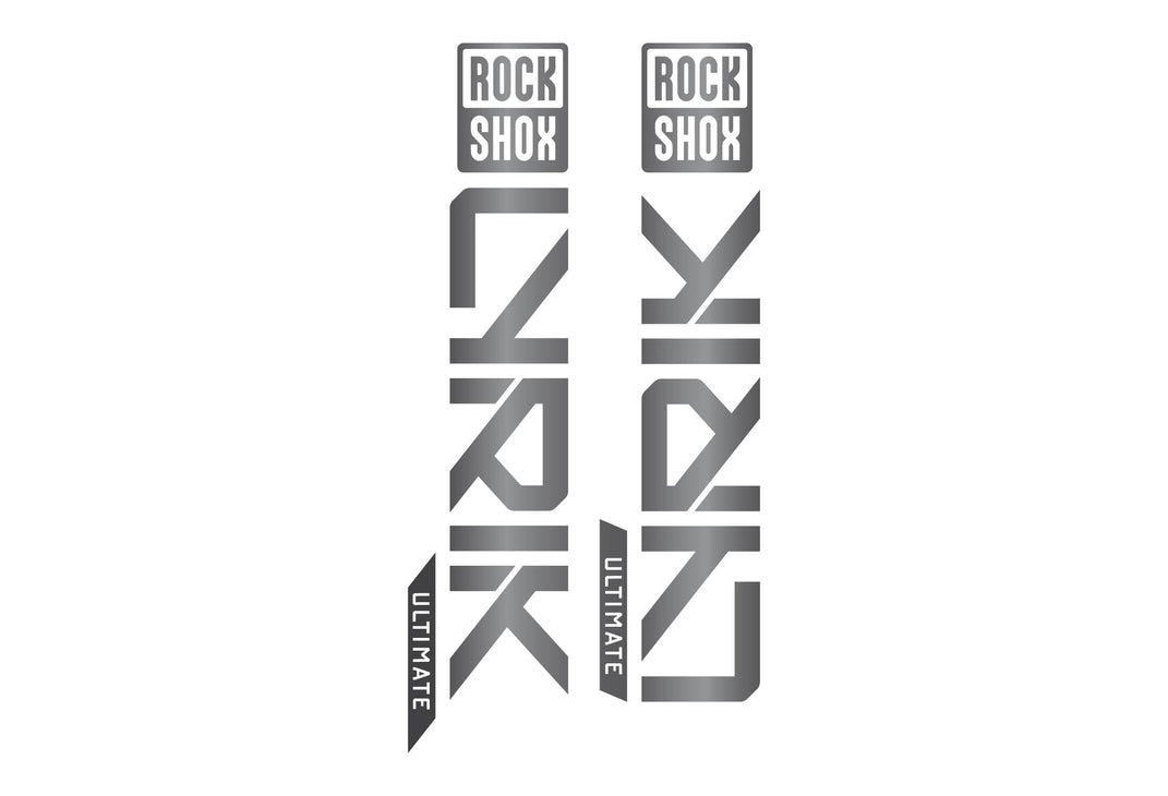 RockShox Lyrik Die Cut Decal Kit - Gloss Finish - Fanatik Bike Co.