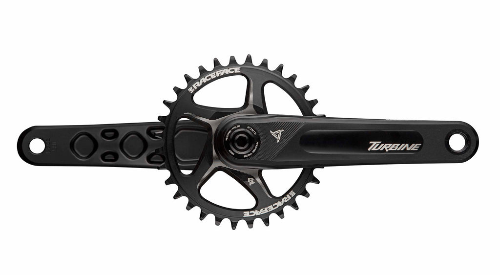 Race Face Turbine Cinch 136mm Spindle (52/55mm Chainline) Crankset
