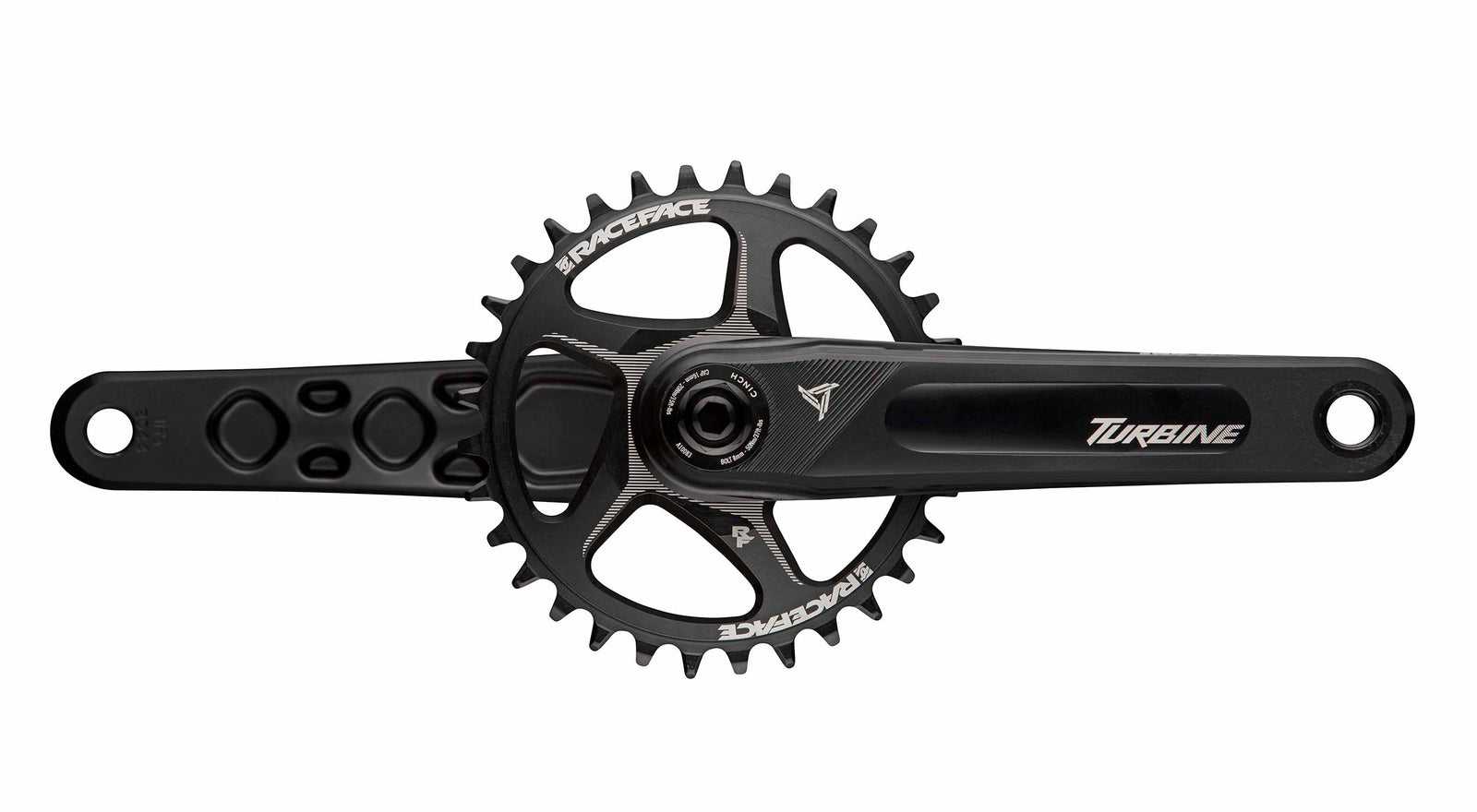 Race Face Turbine Cinch 143mm Spindle (55mm Chainline) Crankset
